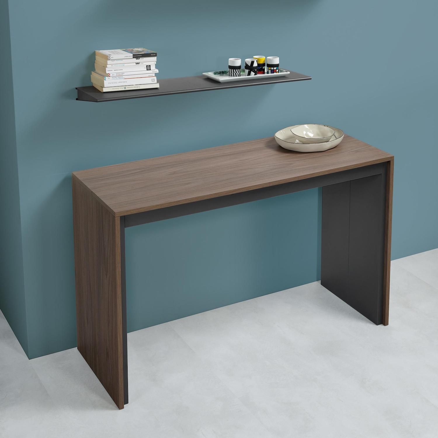 Tavolo consolle allungabile in laminato Leonardo 120