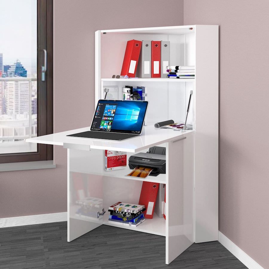 Scrivania con libreria: la soluzione salvaspazio di design! - Smart ...